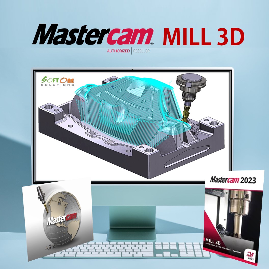 Phần mềm bản quyền MasterCAM Mill 3D lập trình gia công phay 3D | Giá ...